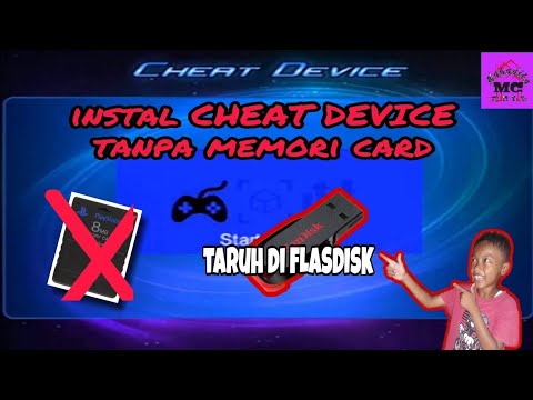 instal CHEAT DEVICE di flasdisk tanpa memori card ps2 - YouTube