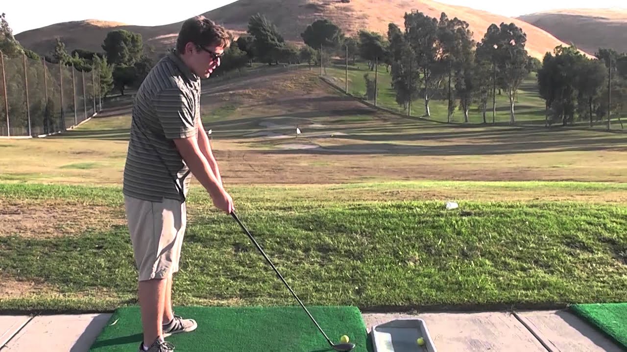 Golf MASTERS Take on the Driving Range! - YouTube