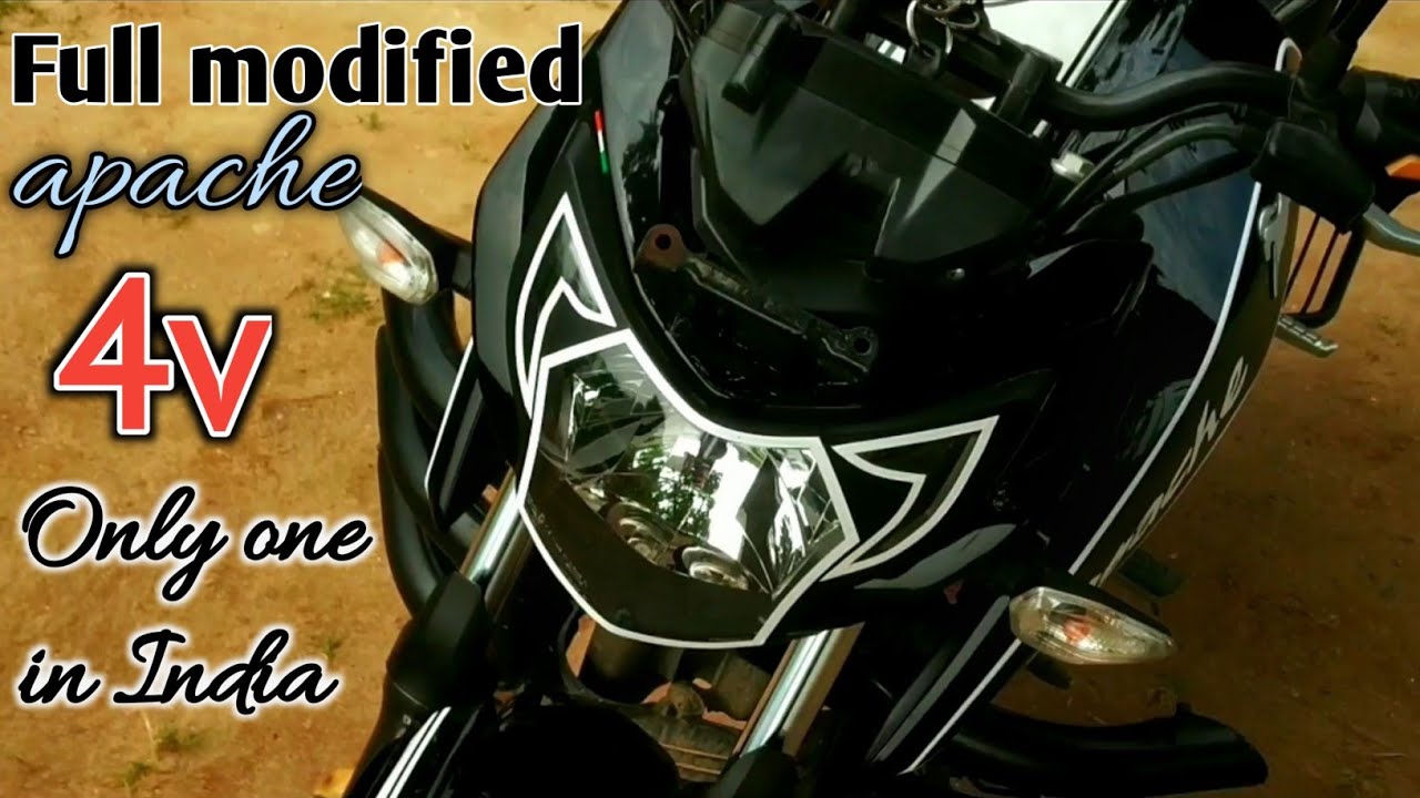 Apache 160 4v modified | modified apache rtr 160 4v | modified bike ...