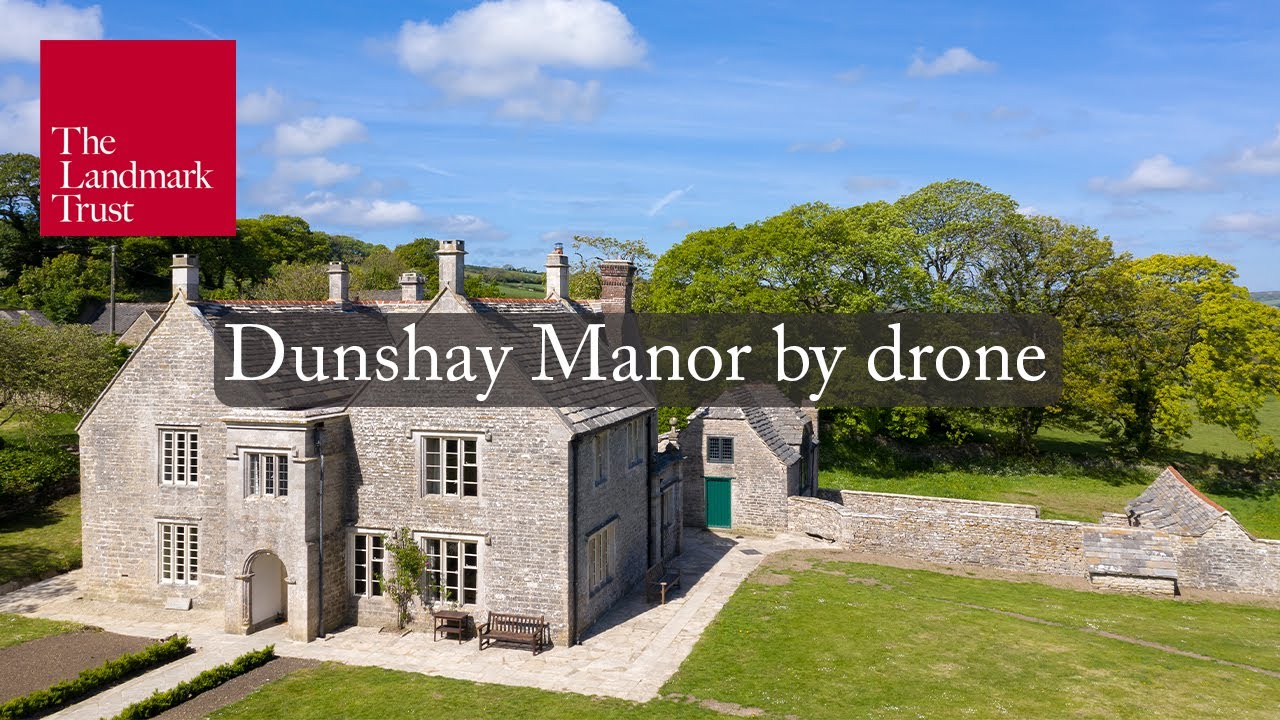 Dunshay Manor from the air - YouTube