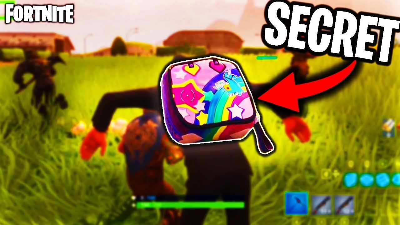 *NEW* SECRET 'RAINBOW BACK BLING' in FORTNITE! *NEW* HIDDEN BACK PACK ...