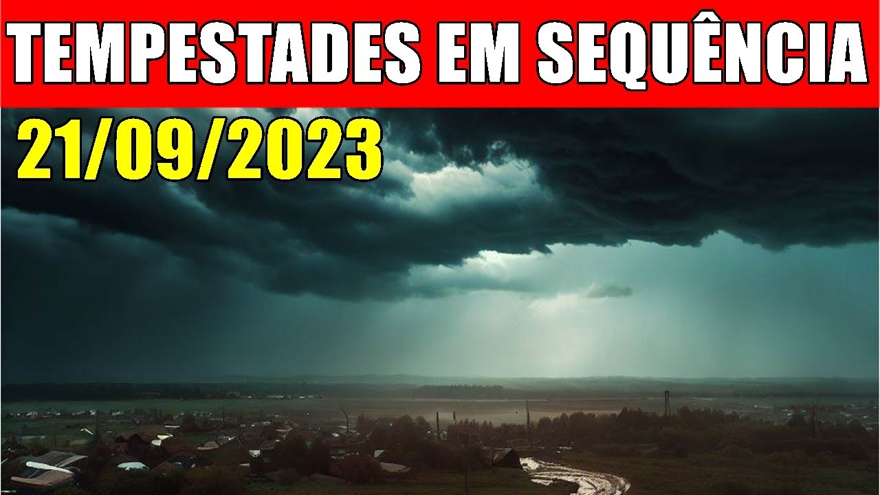 tempestade temporal 21.09.2023 - YouTube