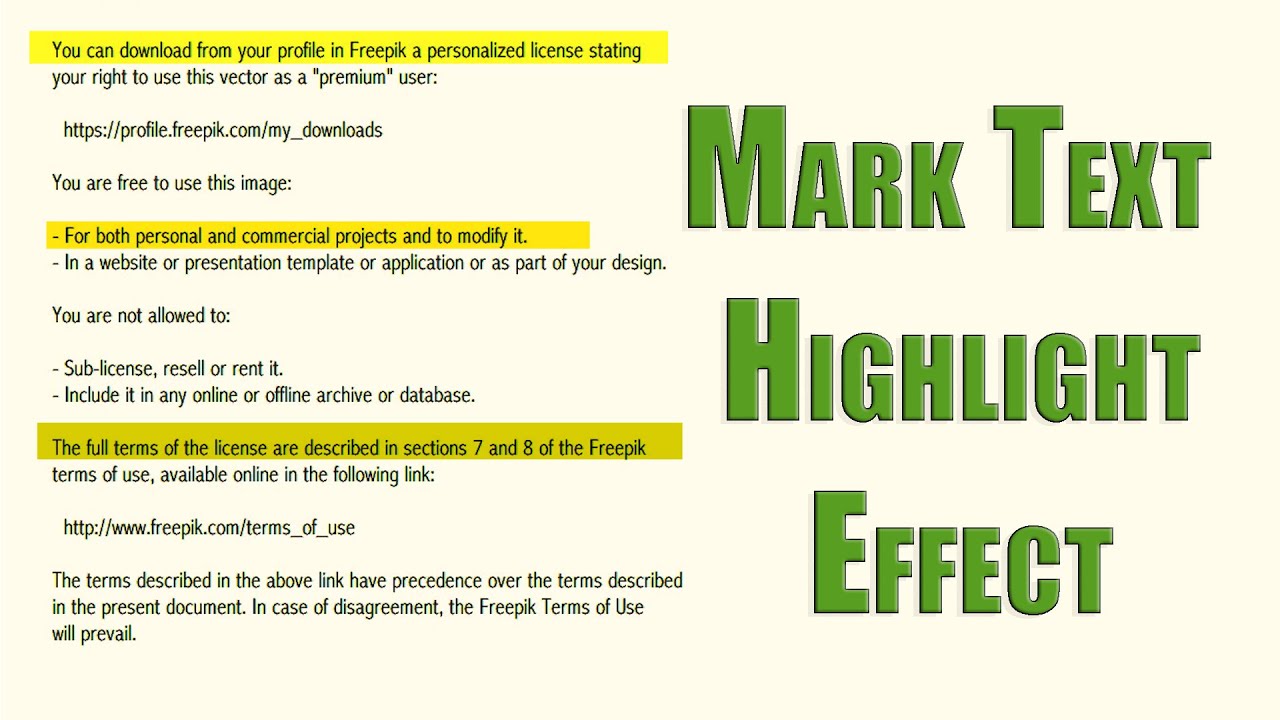 CREATE | Mark Text Highlight Effect | LIKE A PRO in Premiere Pro ...