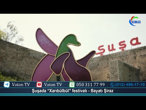 Şuşada “Xarıbülbül” festivalı - Bayatı Şiraz