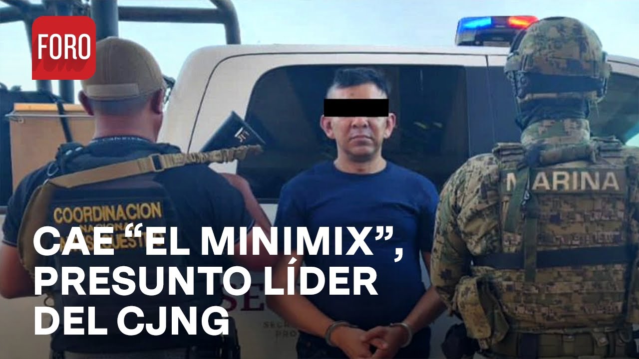 Detienen al "Minimix", jefe de plaza del Cartel Jalisco Nueva ...