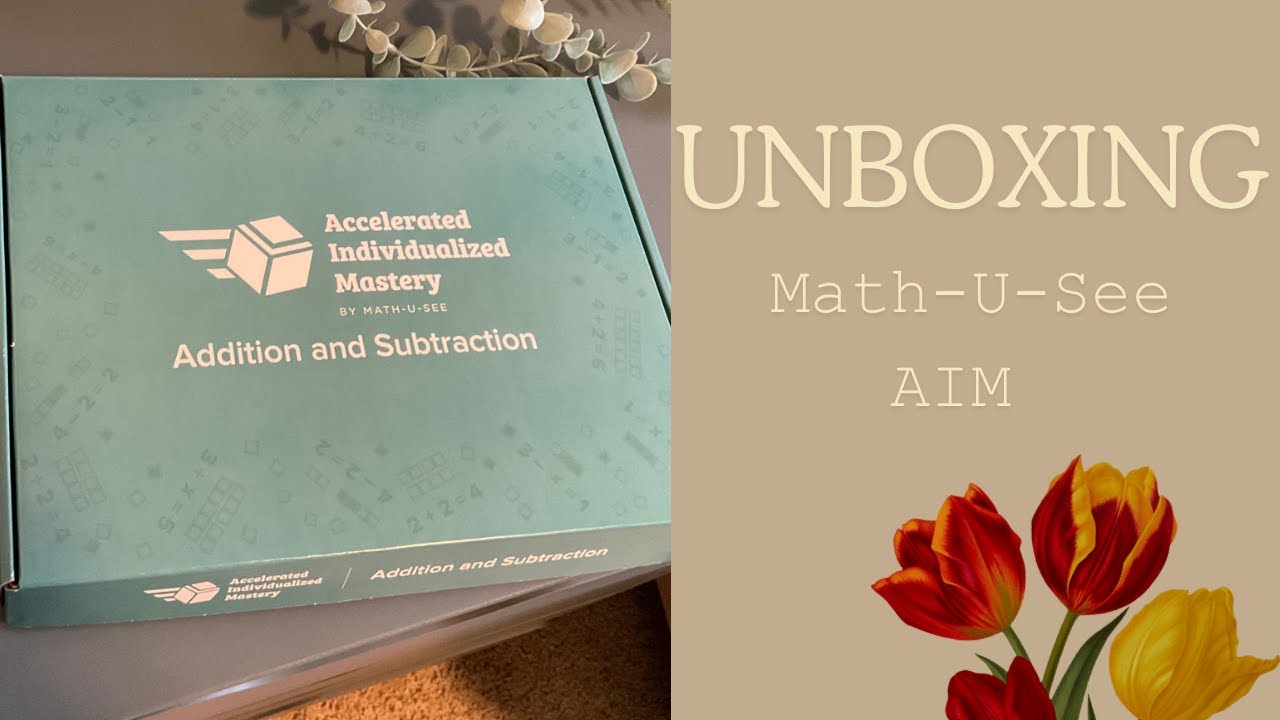 Unboxing Math-U-See Aim Addition & Subtraction - YouTube