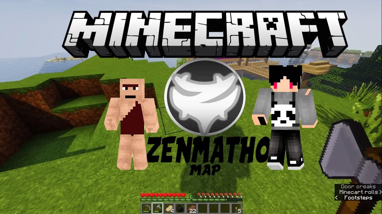Minecraft Map terkeren (showcase map zenmatho) - YouTube