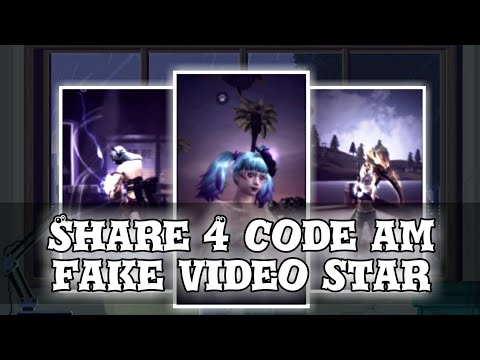 SHARE 4 CODE ALIGHT MOTION FAKE VIDEOSTAR | ZANGD SHARE CODE - YouTube
