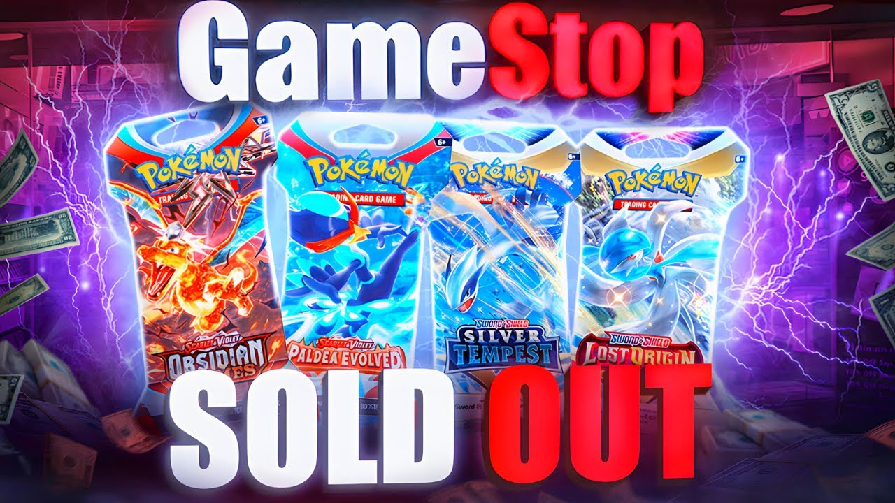 I Bought ALL The Pokémon Packs in GameStop! Can We Profit? - YouTube