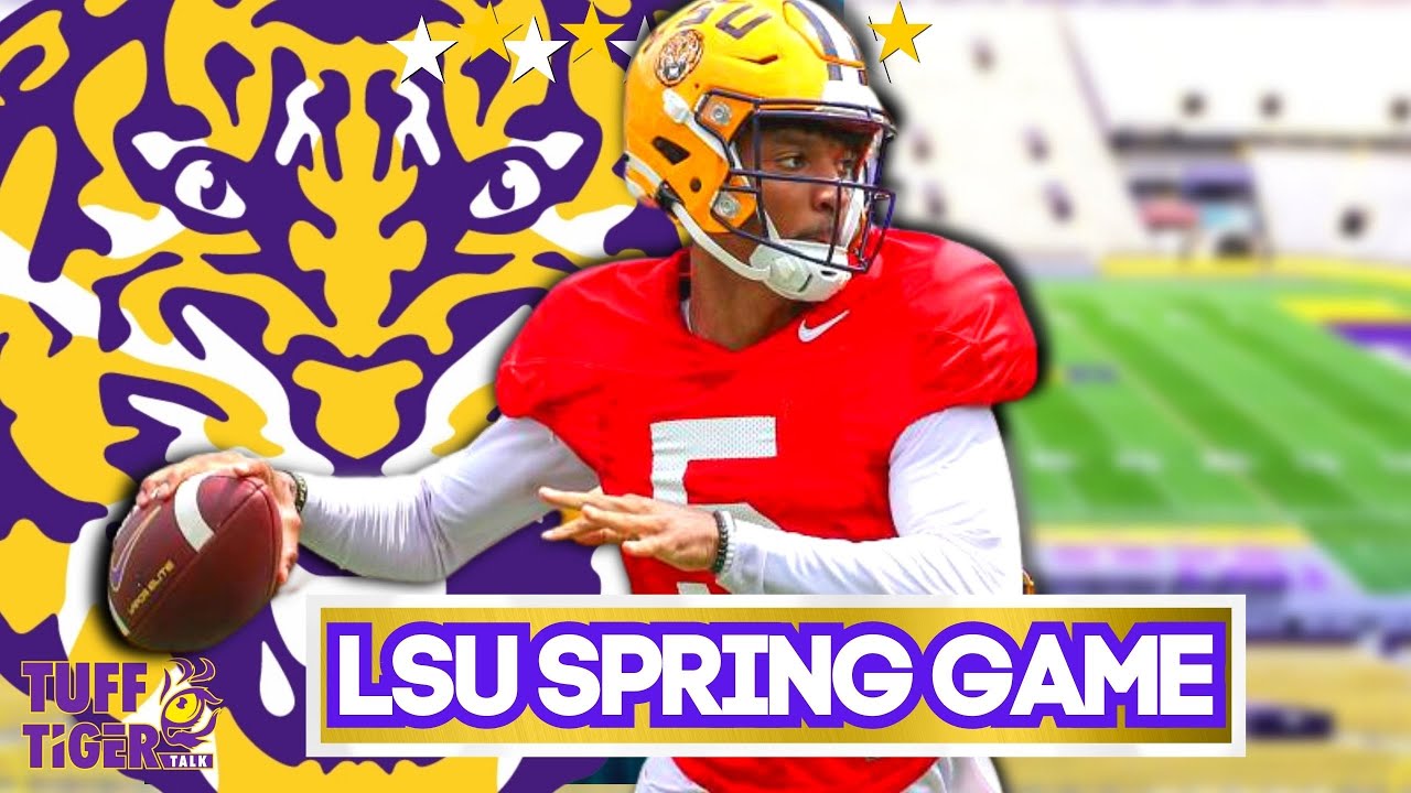 LSU's 2023 spring game recap - YouTube