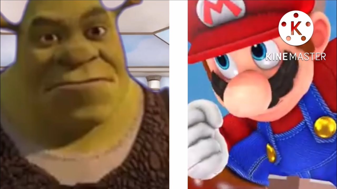 Shrek VS Super Mario Preview - YouTube