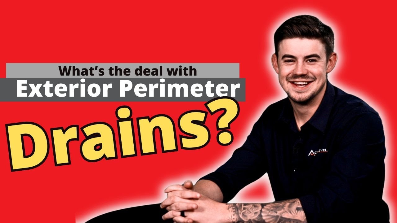 What’s The Deal With Exterior Perimeter Drains? - YouTube