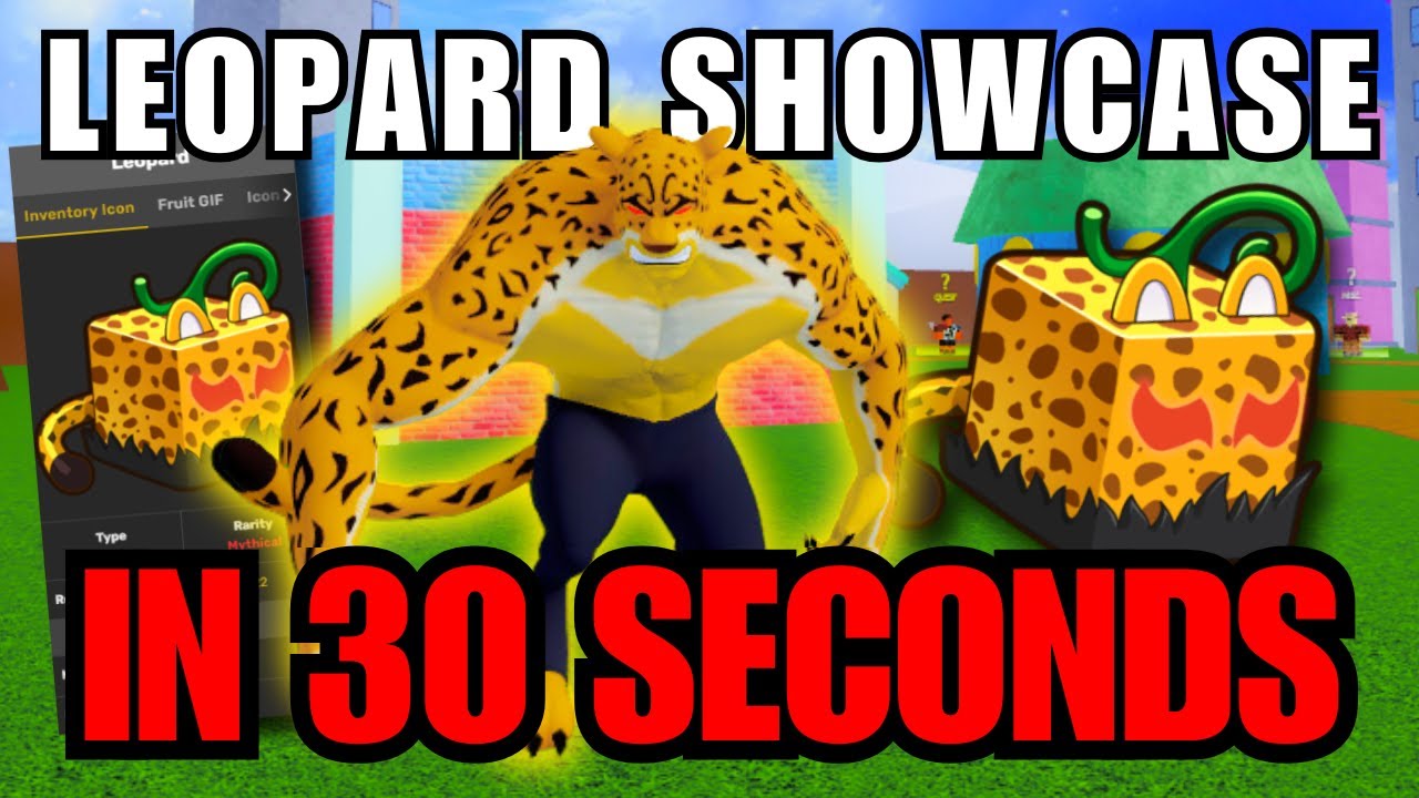 Leopard Showcase Blox Fruits Roblox! - YouTube