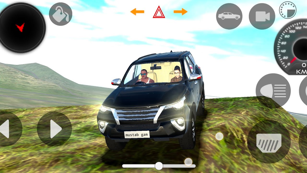 Dollar ( Song ) Modified Toyota Black Fortuner || Indian Car Simulator ...