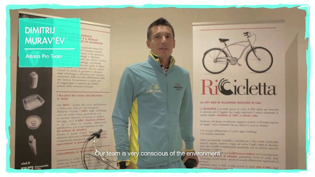 DIMITRY MURAVYEV - ASTANA PRO TEAM: ALUMINIUM RECYCLING - YouTube