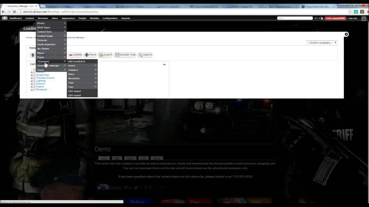 Adding Categories to Drupal Commerce - YouTube
