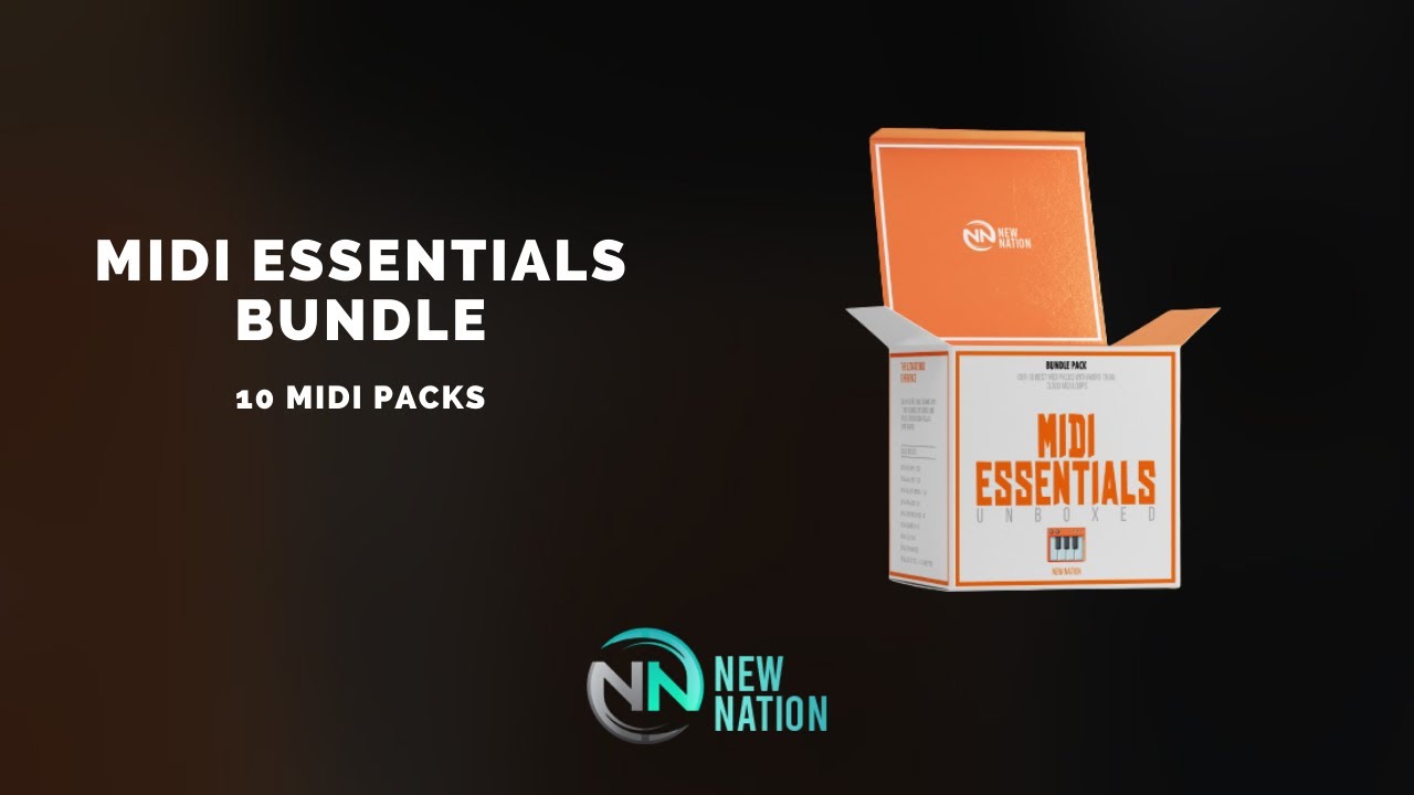 MIDI Essentials Bundle New Nation LLC - 3 Min Walkthrough Video (89% off for a limited time ...
