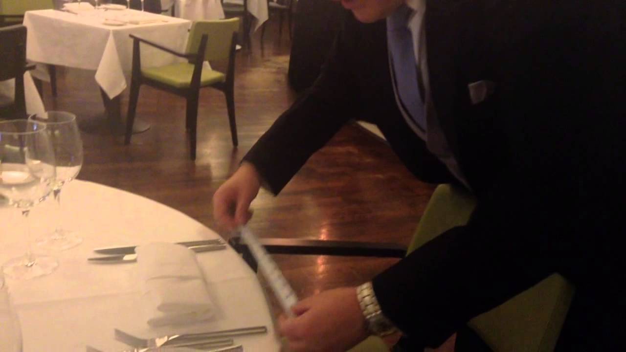 An Irish butler on how to set a table properly - YouTube