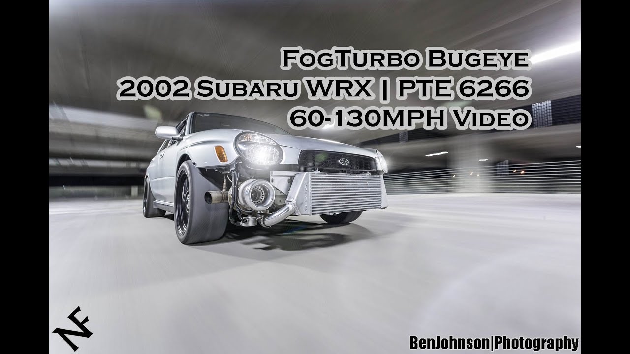 FogTurbo Bugeye | 60-130 MPH Speedo Video | 2002 WRX | NF Performance ...