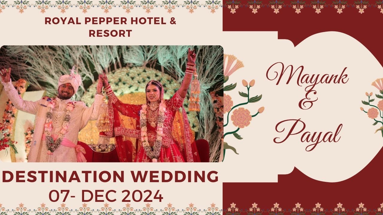 Celebrate love and luxury at Royal Pepper Hotel and Resort - YouTube