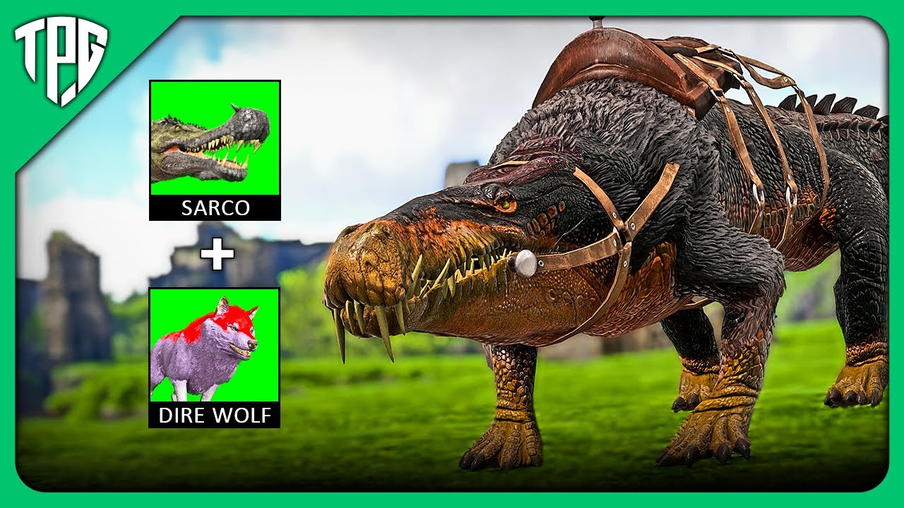 Blending SARCO and WOLF into a New Species | ARK Hybrid Mod Tamil [EP14 ...