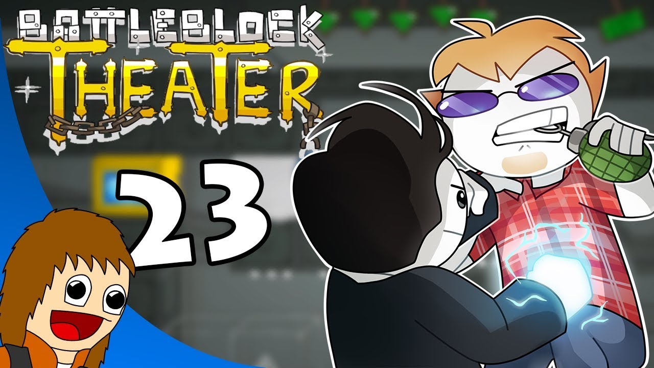 BattleBlock Theater: Frank the Duck Shark - Part 23 - YouTube
