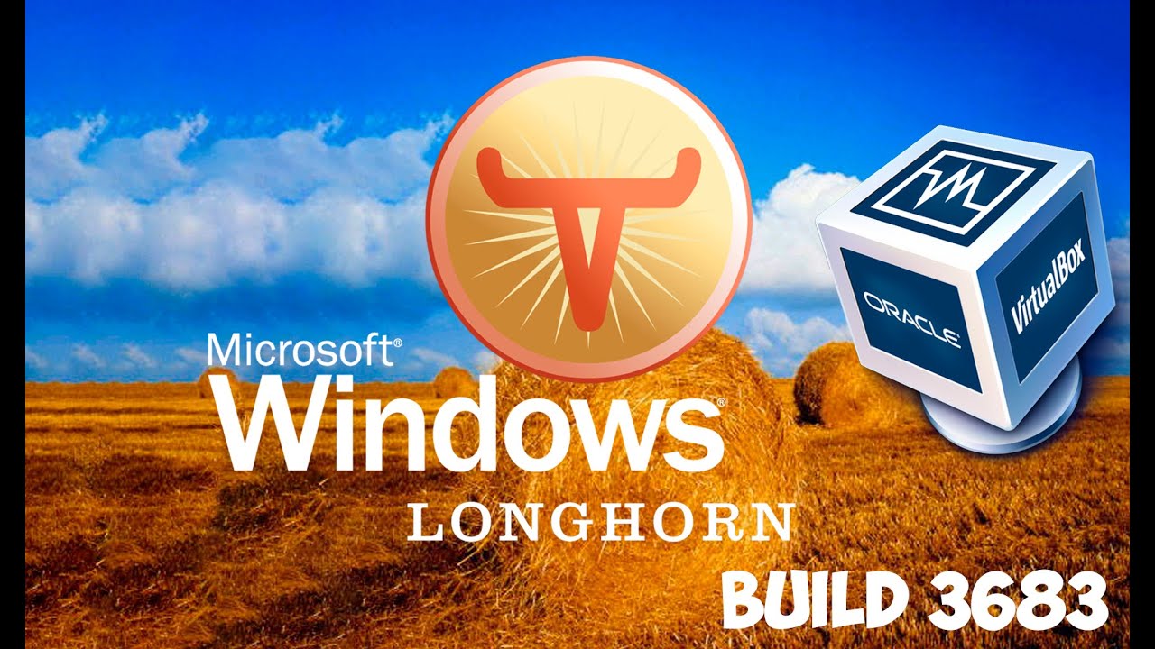 Как установить Windows Longhorn build 3683 на Virtual Box - YouTube
