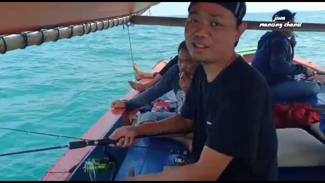 Mancing di sekitar pulau seribu..setrek ikan GEROT GEROT - YouTube