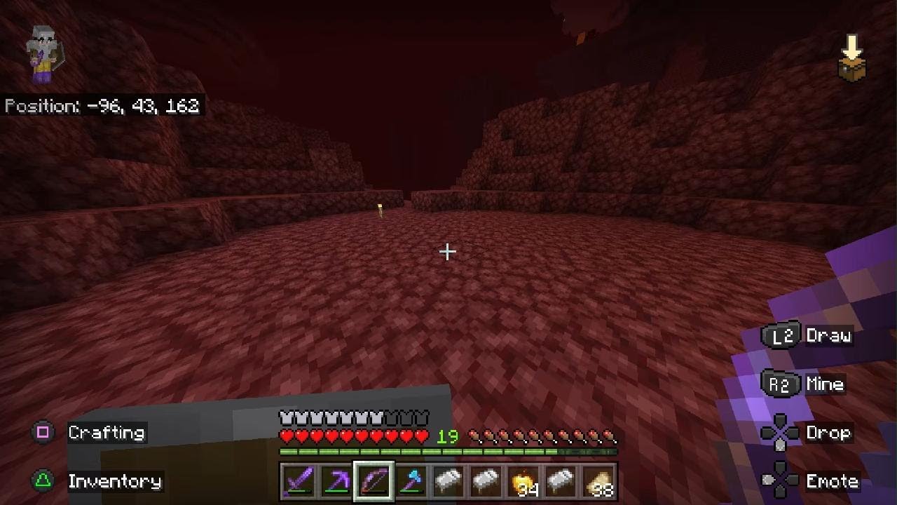 Showing my Nether Mine (we get ancient debris) - YouTube