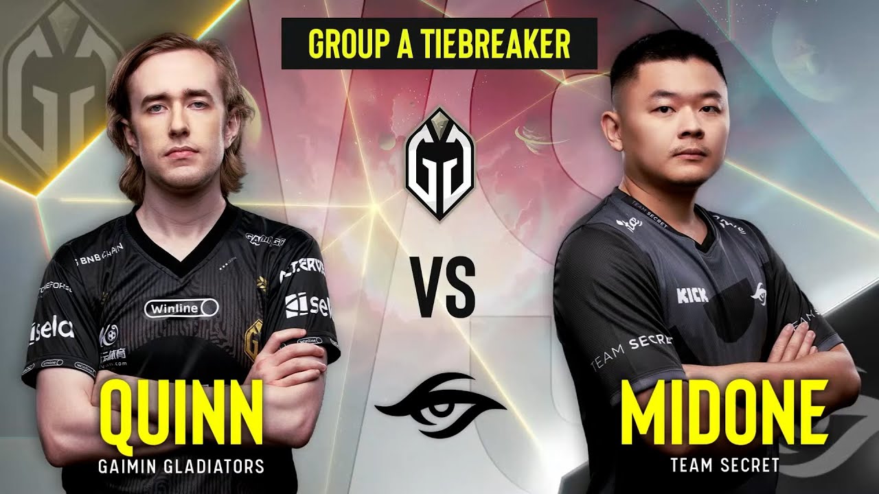 GG.Quinn vs TS.MidOne 1 vs 1 Shadow Fiend Tiebreaker - Dota 2 ESL One ...