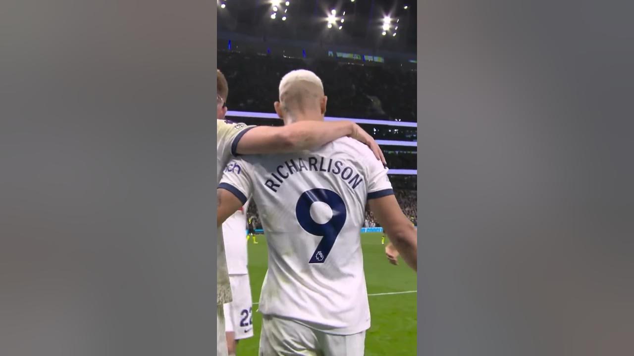 (PL 16R) 히샬리송 선수의 멋진 득점 (Feat. 손흥민 🅰️) - YouTube