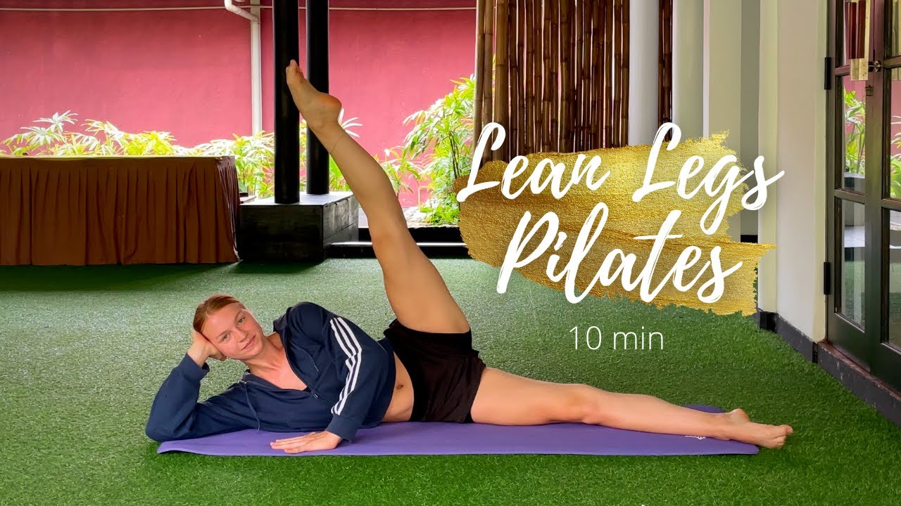 10 MIN Lean PILATES Legs. Workout for Slim & Toned Legs | No Equipment ...