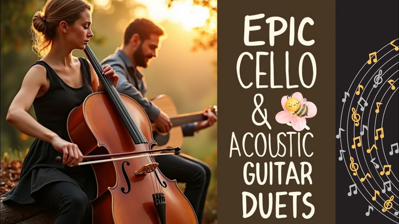 Celestial Strings: Epic Cello & Acoustic Guitar Duet | Peaceful ...