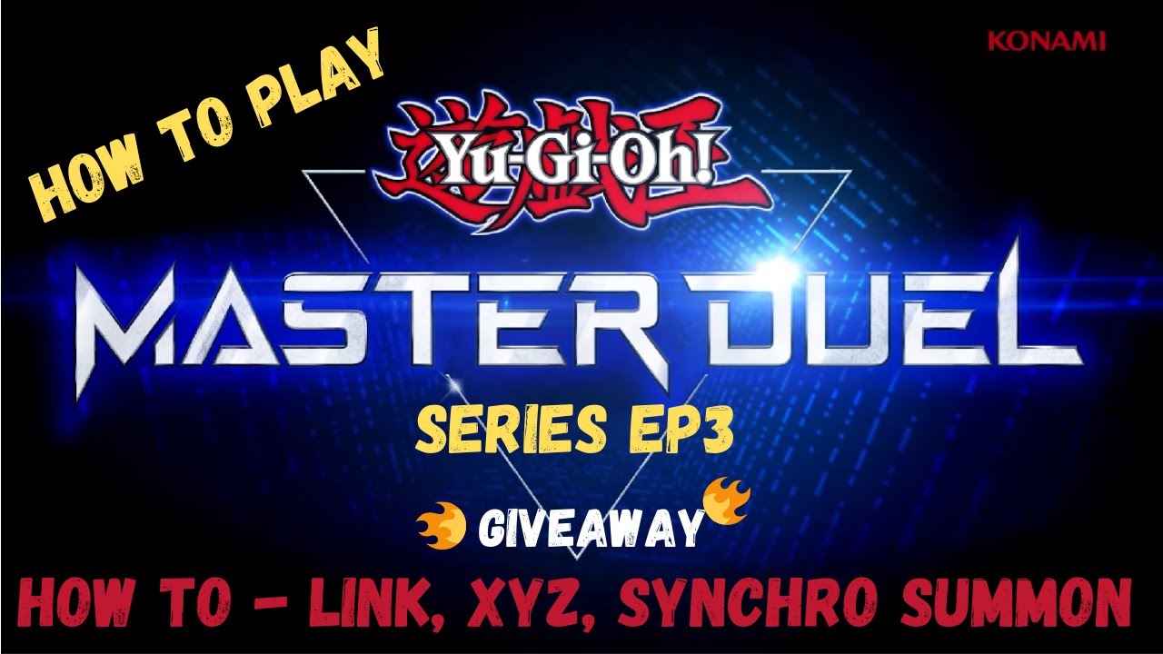 HOW TO LINK, XYZ, AND SYNCHRO SUMMON IN YU-GI-OH MATER DUEL! - YouTube