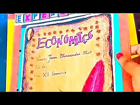 class 12 economics project on health expenditure - YouTube