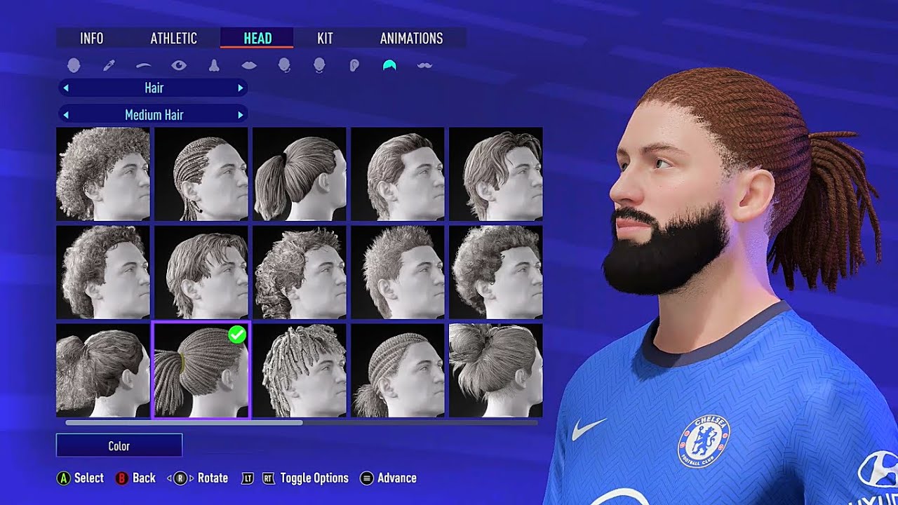FIFA 21 Create Player / Xbox Series X 2021 - YouTube