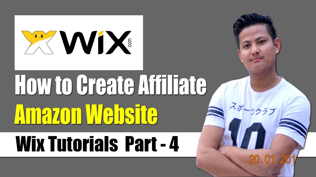 affiliate marketing l How to make amazon affiliate website in wix l wix ...