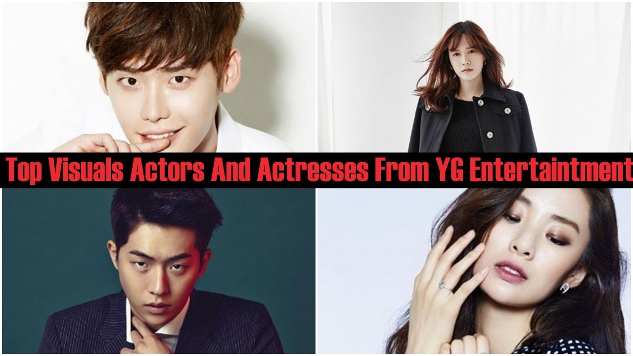 Top Visuals Actors And Actresses From YG Entertaintment - YouTube