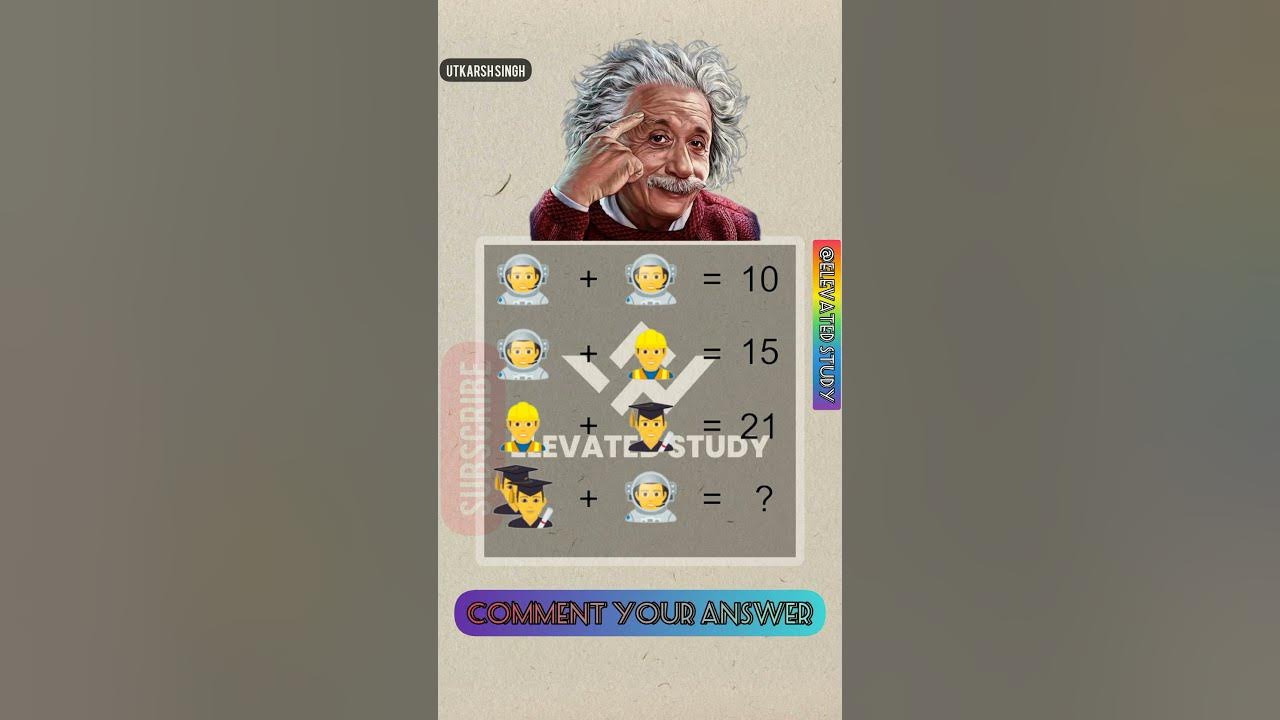 ASTRONAUT MATH PUZZLES 😱 || COMMENT YOUR ANSWER👇|| #trend #quiz # ...