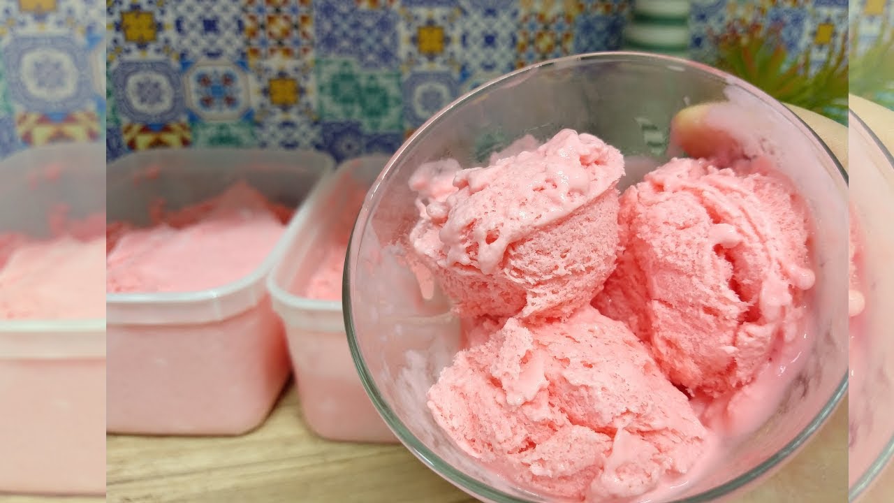 Sorvete com 3 ingredientes - Fácil e Econômico - YouTube