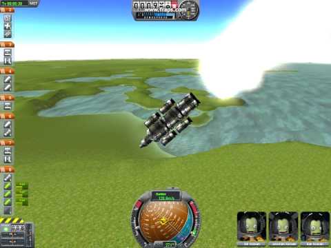 KSP Kerbal Space Program - i forgot to turn on SAS - YouTube