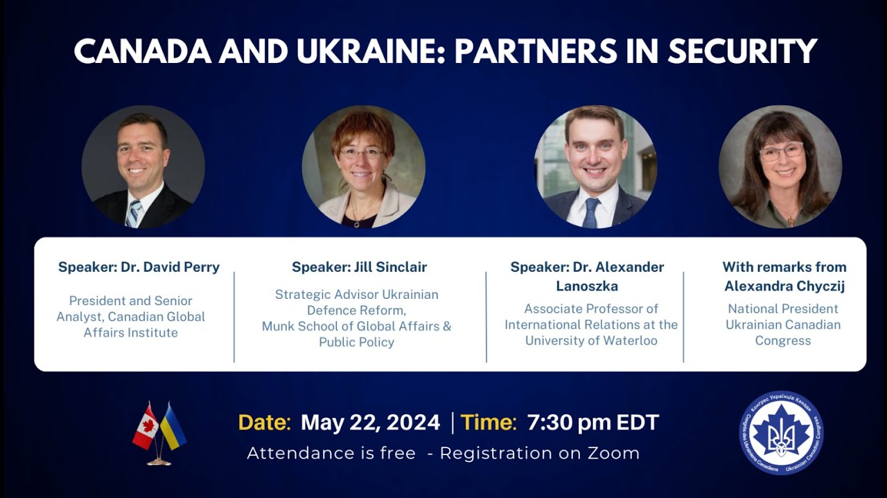 Canada and Ukraine: Partners in Security - Webinar - YouTube
