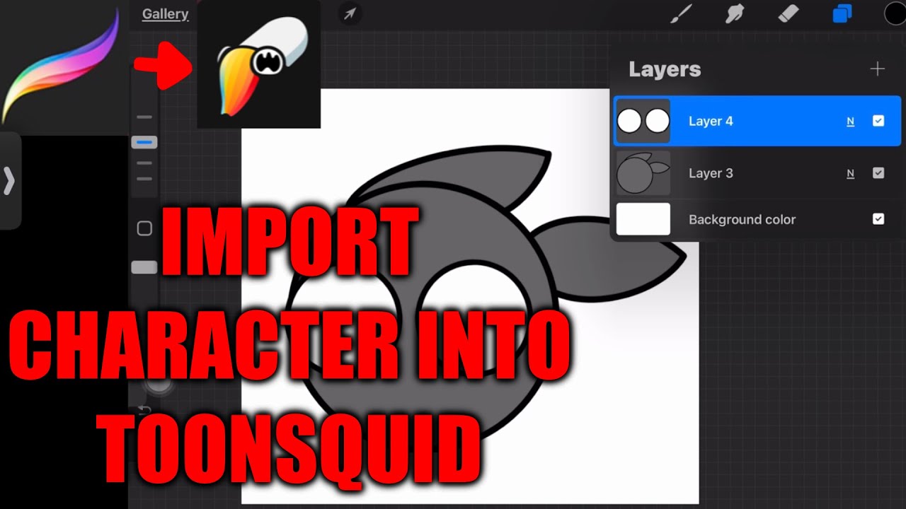 import drawings from Procreate to ToonSquid - YouTube