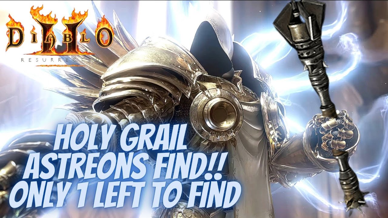 D2R, GG Holy Grail Find, Astreons Horked up. Last Item Stormlash ...