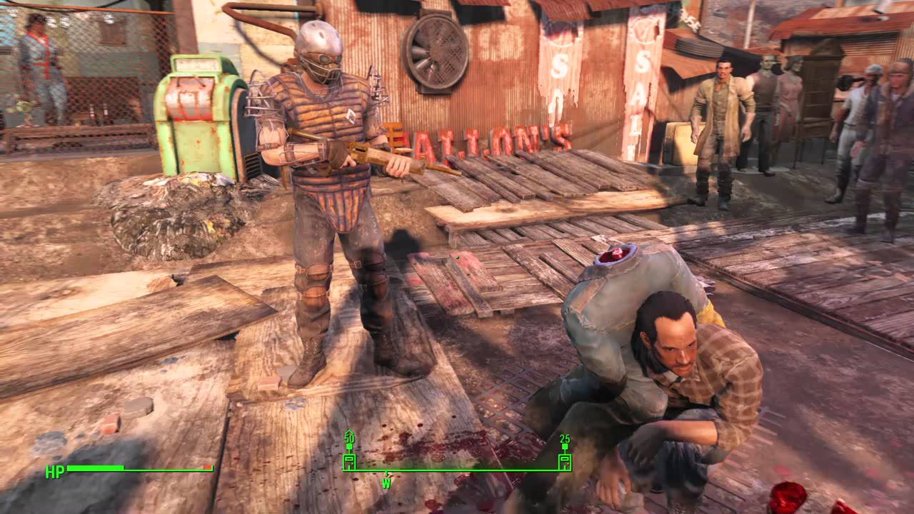 Fallout 4 Dead body Dancing - YouTube