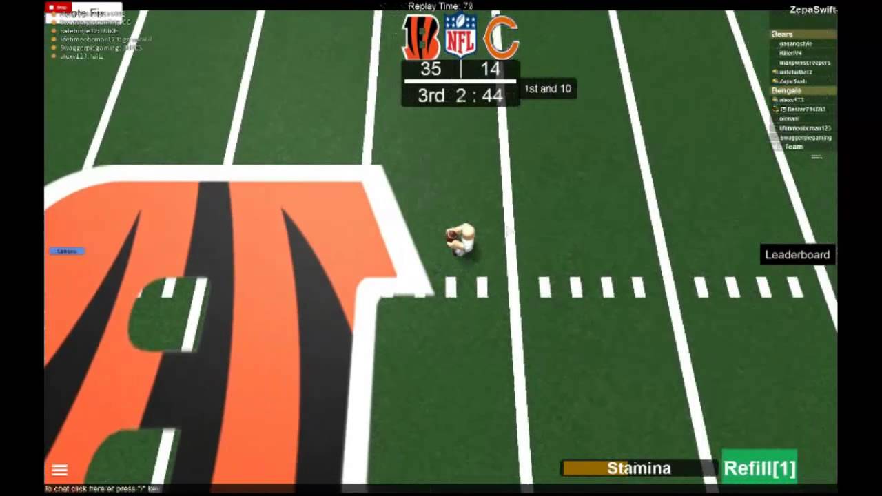 ROBLOX NFL Highlights - YouTube
