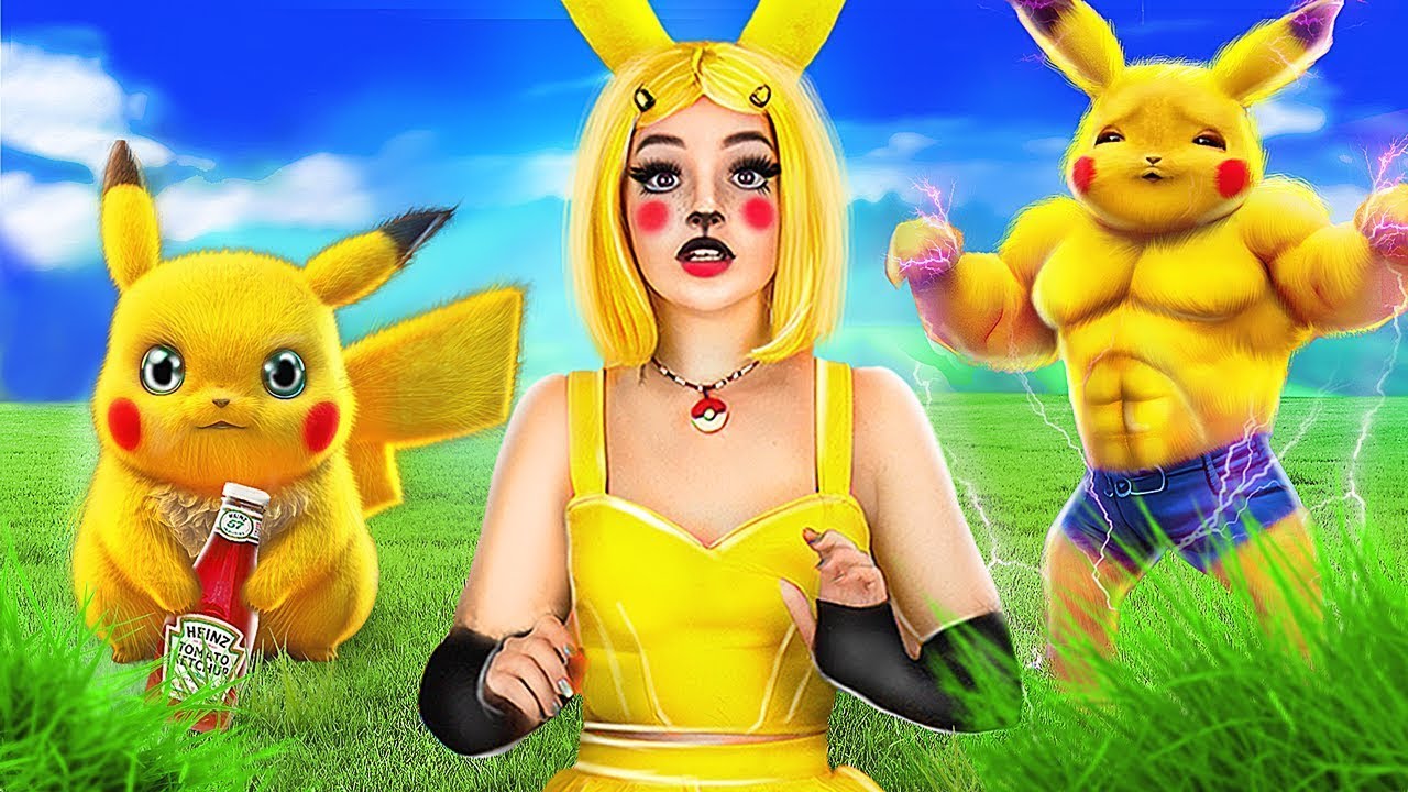 Transformasi Pikachu Lucu Menjadi Monster Yang Mengerikan! Pokemon Di ...