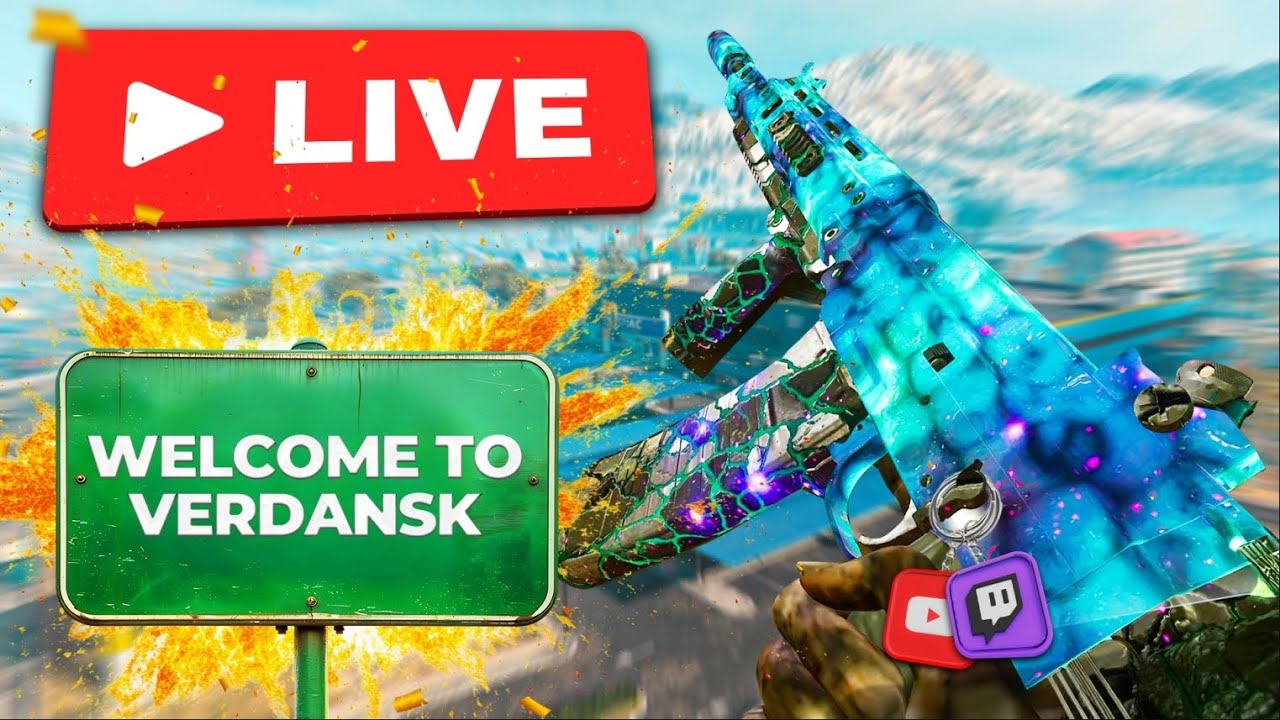 🔴 LIVE - WELCOME BACK VERDANSK 🤩 | Call of Duty: Warzone - YouTube