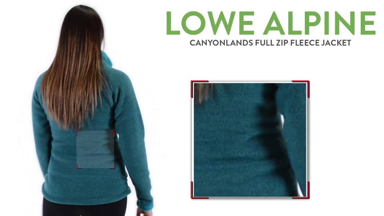 Lowe Alpine Canyonlands Fleece Jacket (For Women) - YouTube