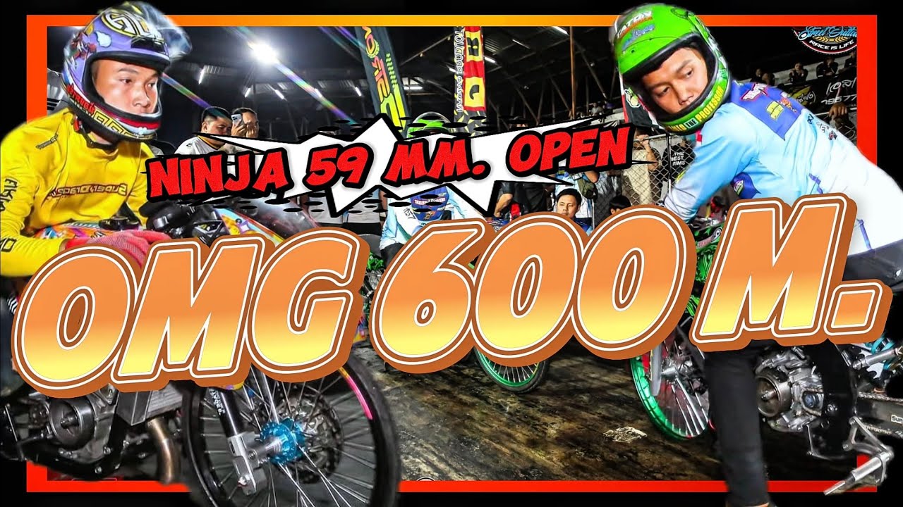 OMG Battle 600 m. ninja 59 mm. open Track Klong 5 #jumphol #channel # ...